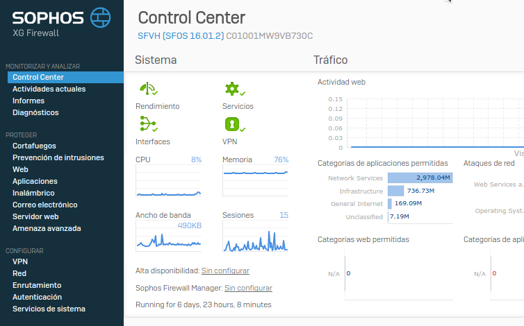 Sophos Firewall en Perú - Cloud Peru